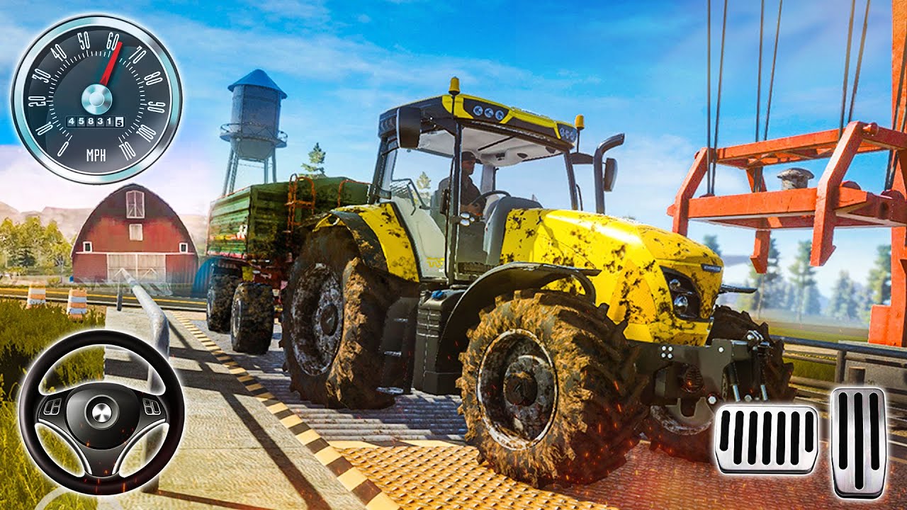 Tractor Simulator Game Offline: Realistic Farming & Harvesting ...