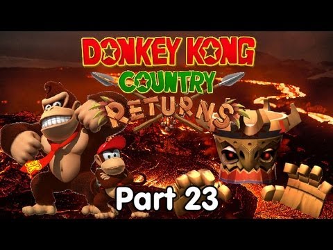 Let's Play Donkey Kong Country Returns - #23. Tiki Tong Country - YouTube