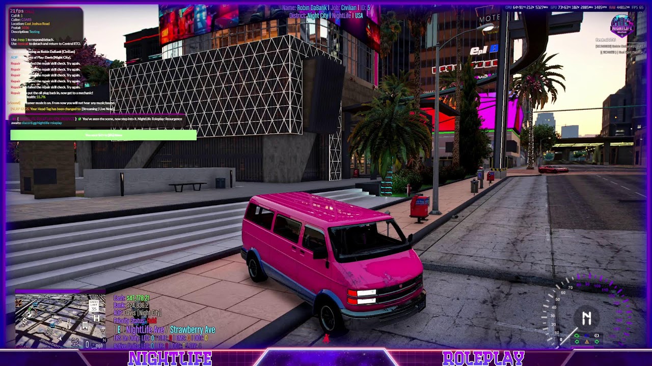 NightLife Roleplay | RP Time! - YouTube