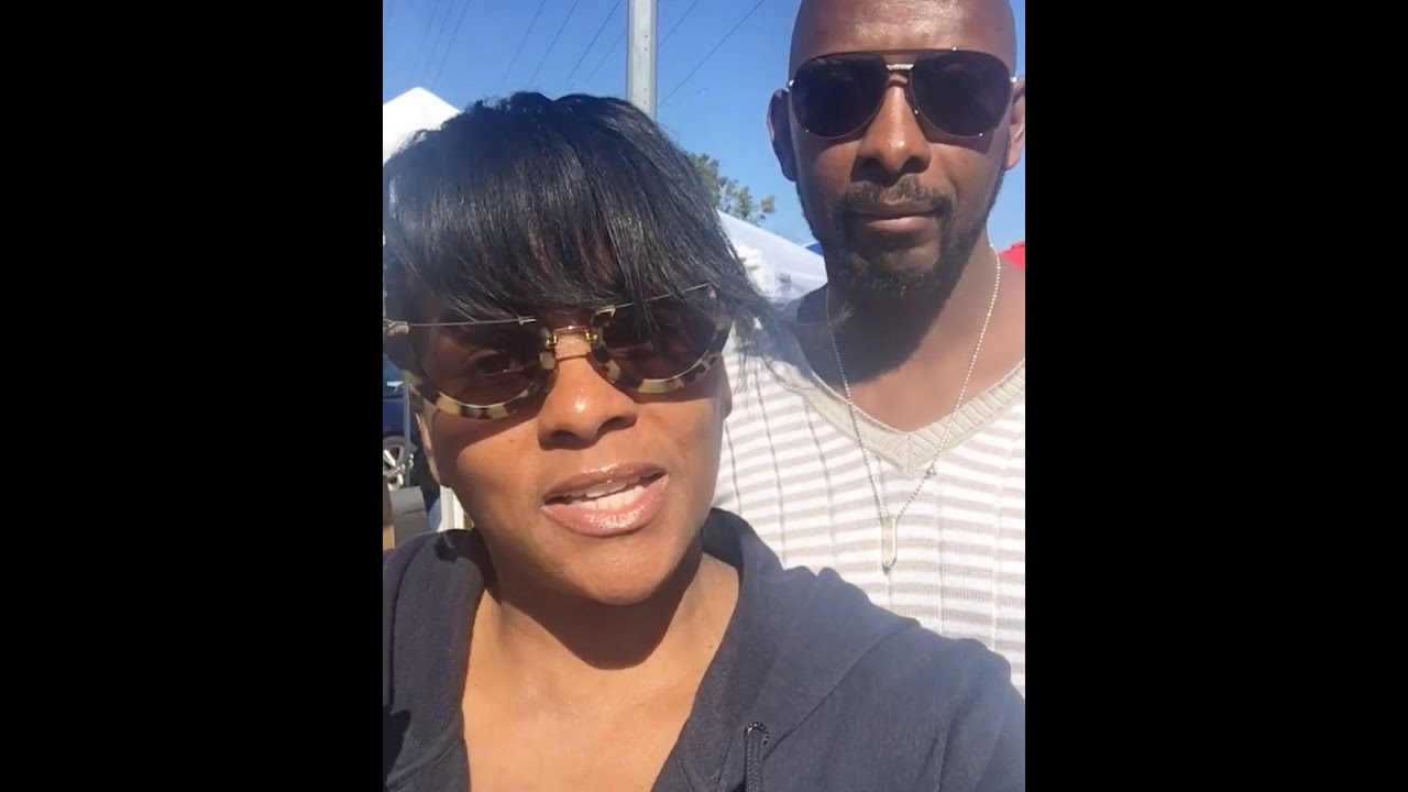 Chef Q at the Farmers Market with wife Tamara! - YouTube