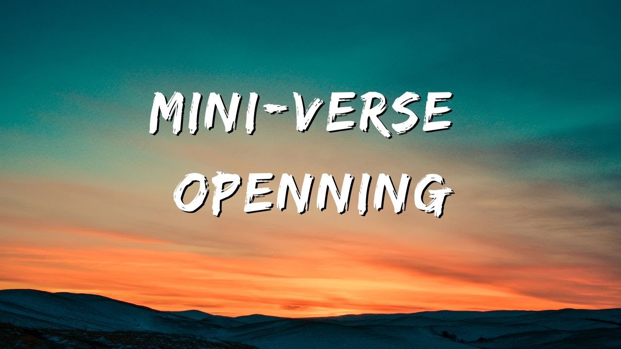 Opening Mini-Verse Lifestyle Series 1 - YouTube