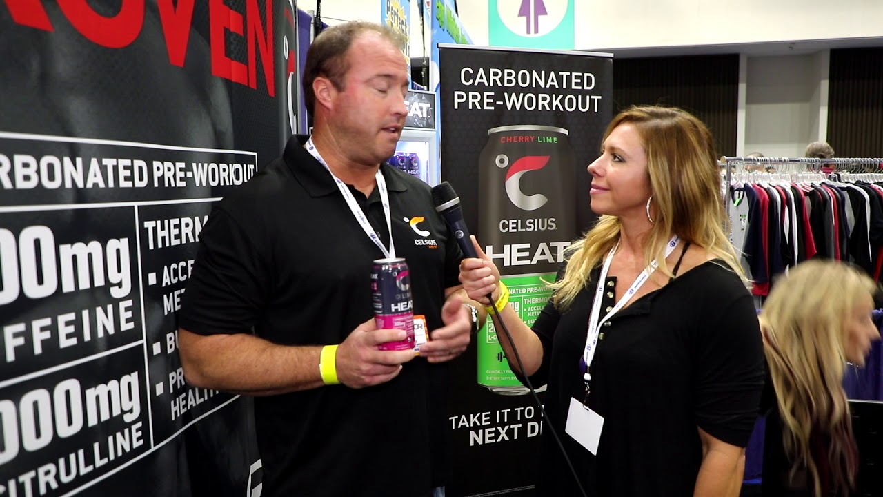 Brett Bauer interviews Jon Mckillop of Celsius at the 2018 L.A. FitExpo ...