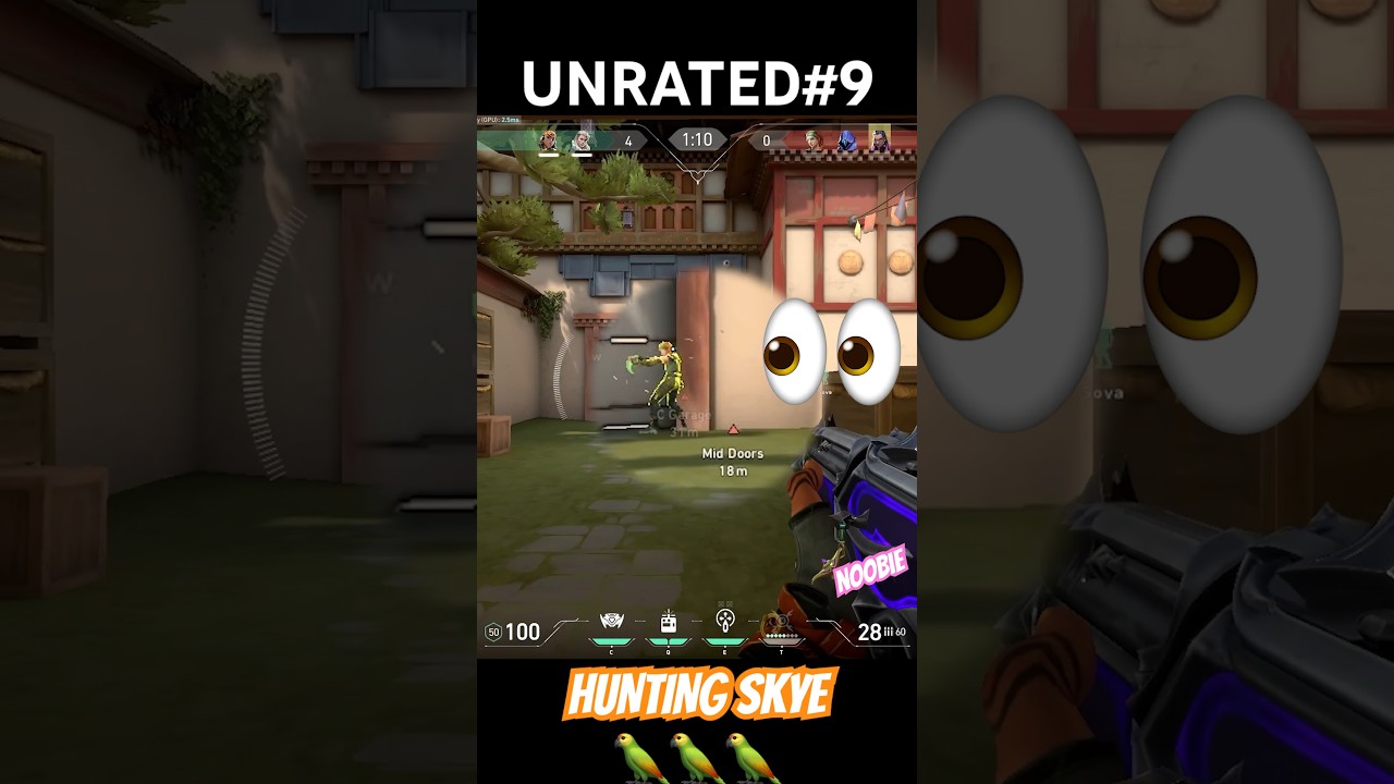 Hunting Skye 👀 #valorant #valorantclips #gaming #valoranttopkills # ...