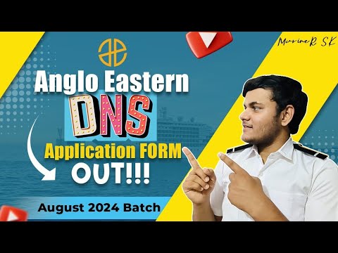Anglo Eastern DNS Sponsorship application form | August 2024 | MarineR ...
