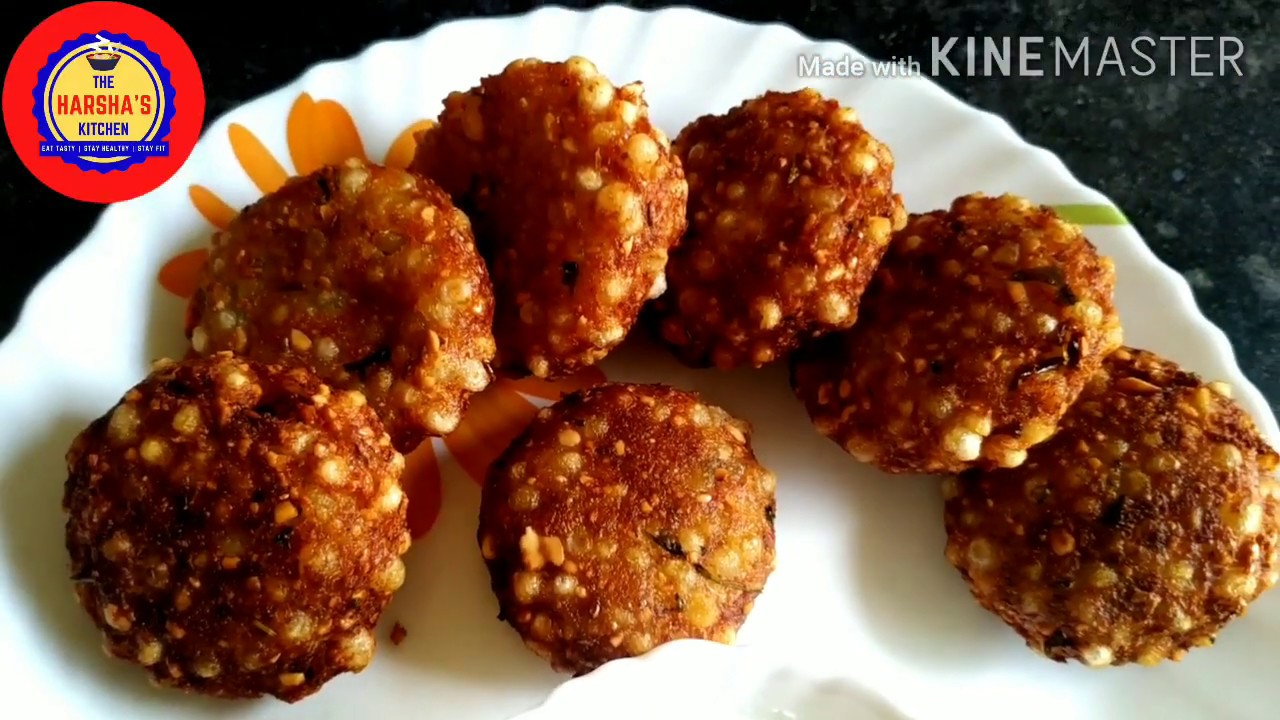 Stuffed Sabudana Vada | How to make Sabudana Vada | साबुदाणा वडा | The ...