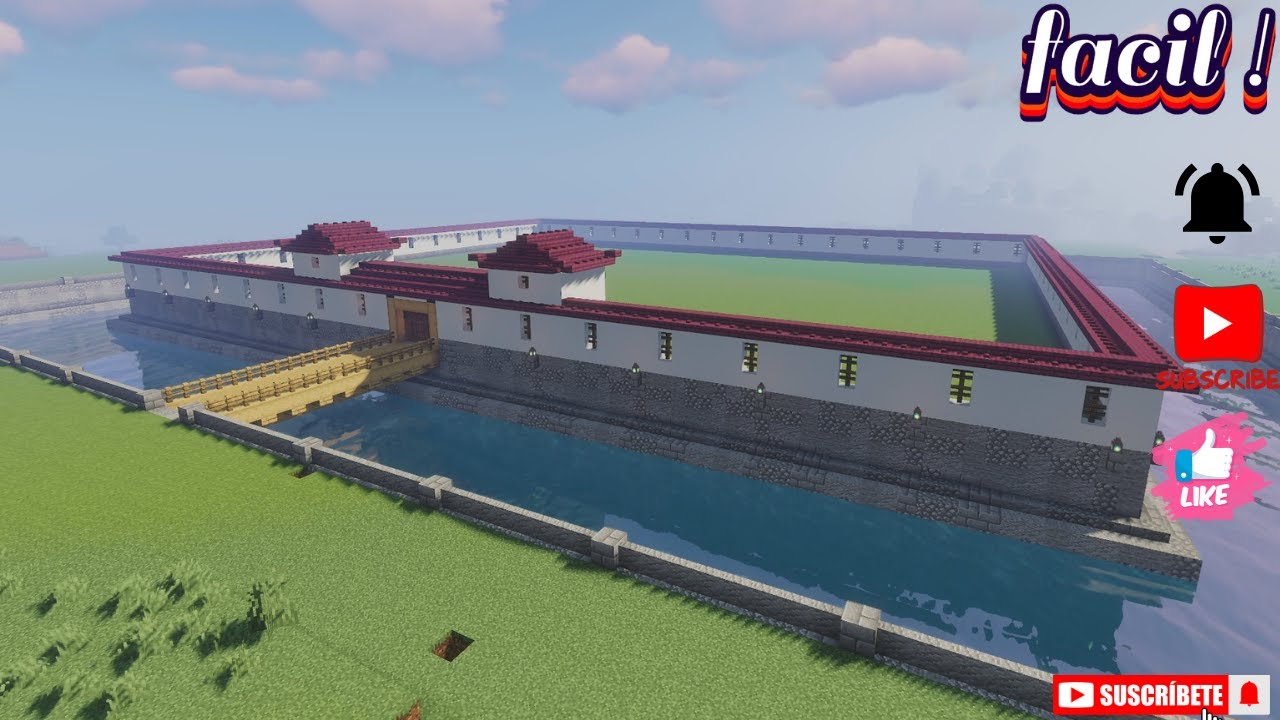 Cómo construir una muralla japonés en Minecraft - [ Tutorial ] - YouTube