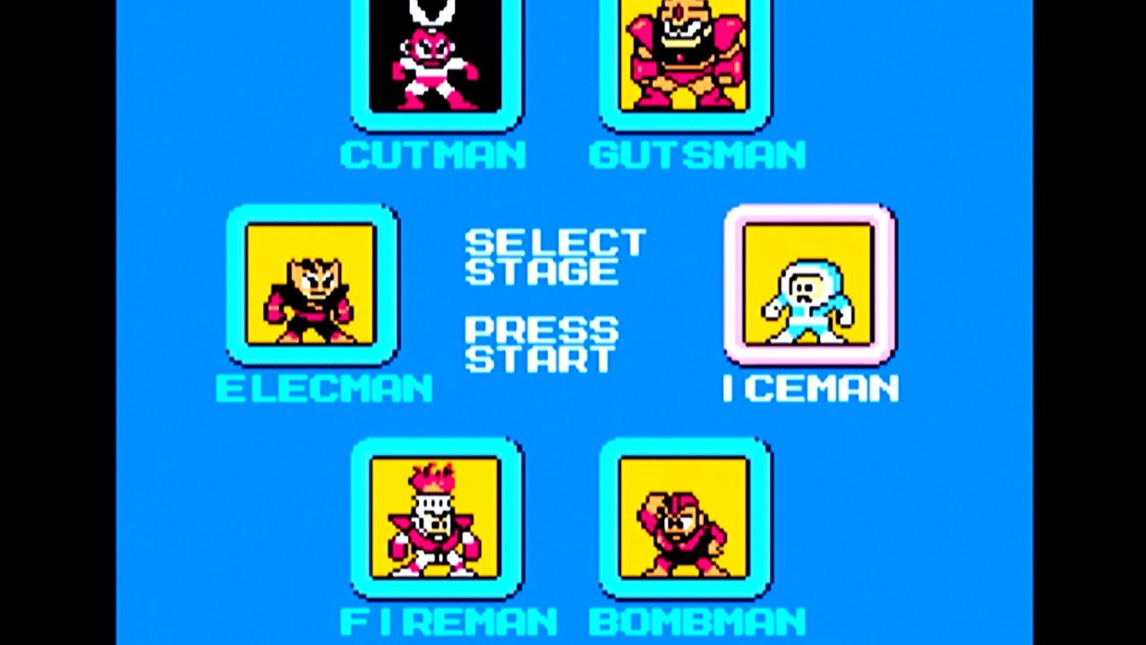 Mega Man 1 NES Anniversary Collection PS2 1440p HDMI 480i RGB SCART Not ...