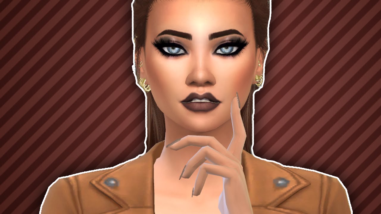 The Sims 4 | Create A Sim Collab // DazzlingSimmer - CC Makeover - YouTube