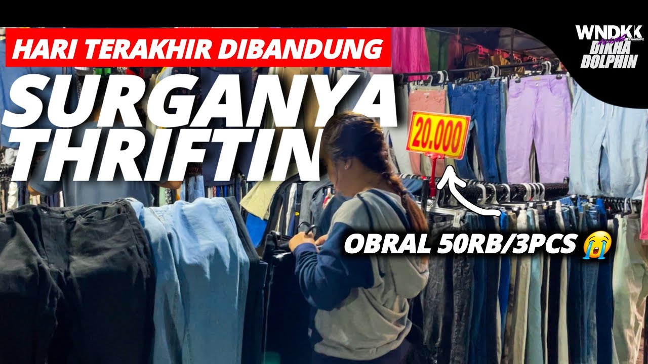 CELANA BRANDED CUMA 20rb ? CUMA DI CIMOL GEDEBAGE 😭 - YouTube