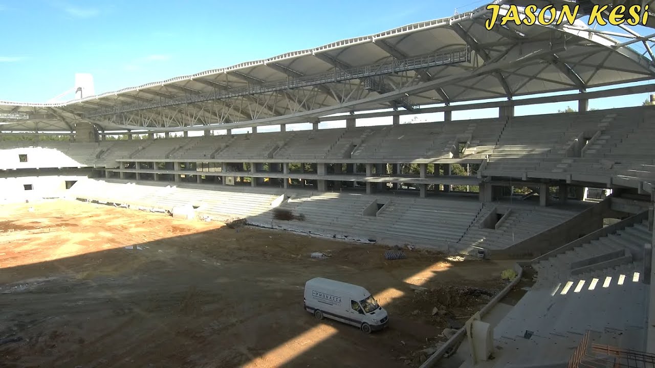 Agia Sofia, AEK's new stadium 3/02/2020 - YouTube