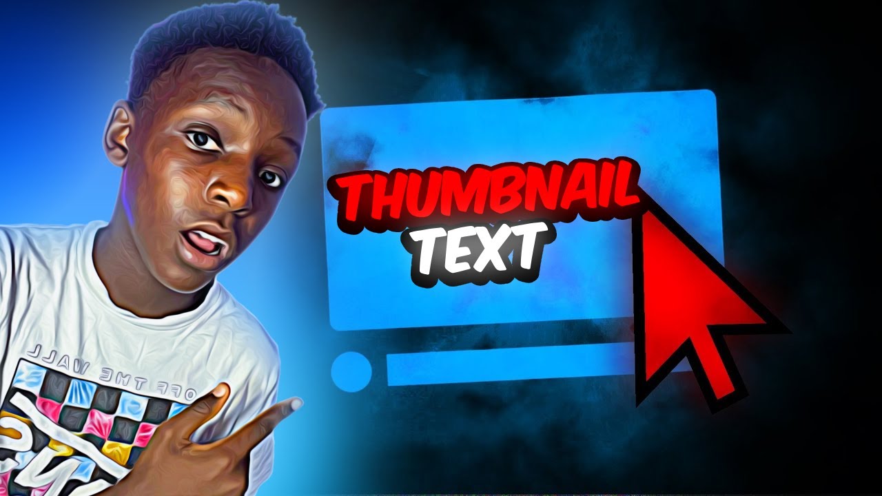 BEST VIRAL THUMBNAIL TEXT - YouTube