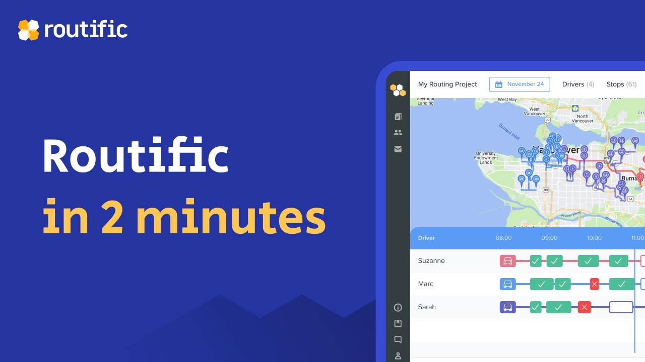 Routific: Route Optimization & Planning For Delivery Businesses - YouTube