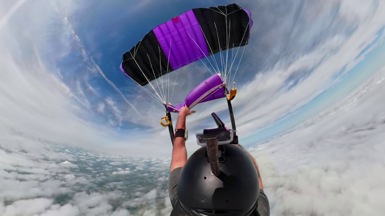 GoPro Awards Fusion Parachute Burn in 4K - YouTube
