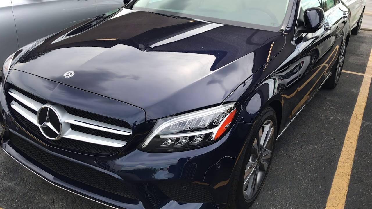 Exterior 2020 Mercedes-Benz C300 2.0 L 4-cylinder Turbo - YouTube