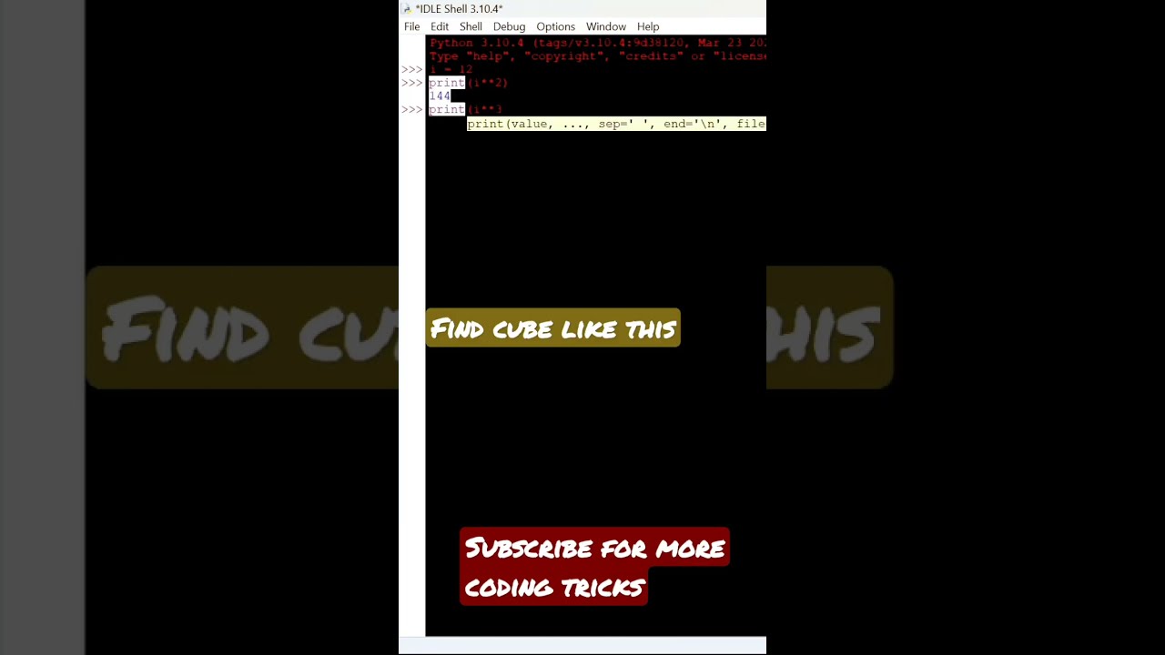 Find Square And Cube In Python Python Tricks codersadda python Find Square And Cube In Python Python Tricks codersadda python