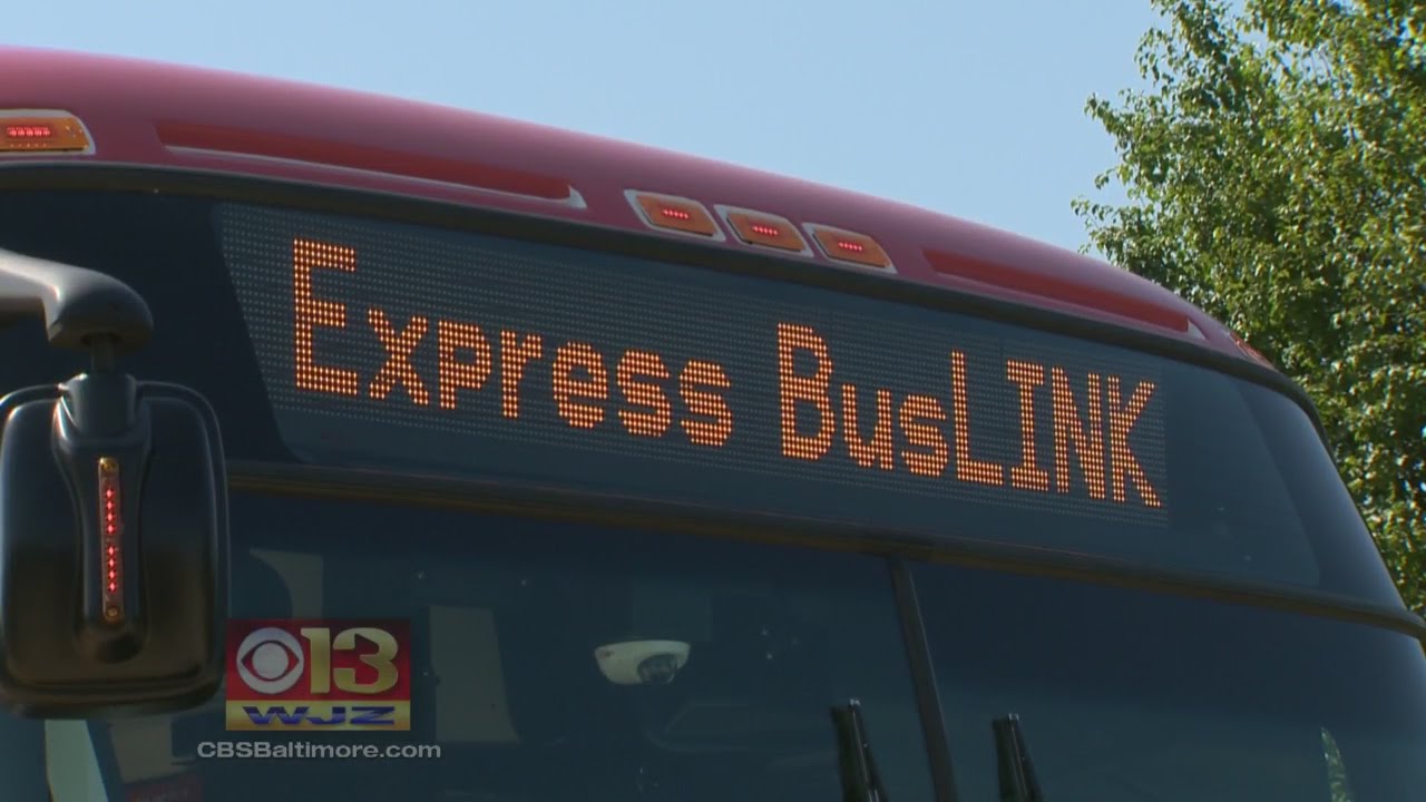 MTA Launches New Bus Routes Around Baltimore Suburbs - YouTube