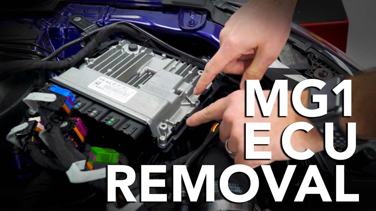 APR Bosch MG1 ECU Removal and Reinstall - YouTube
