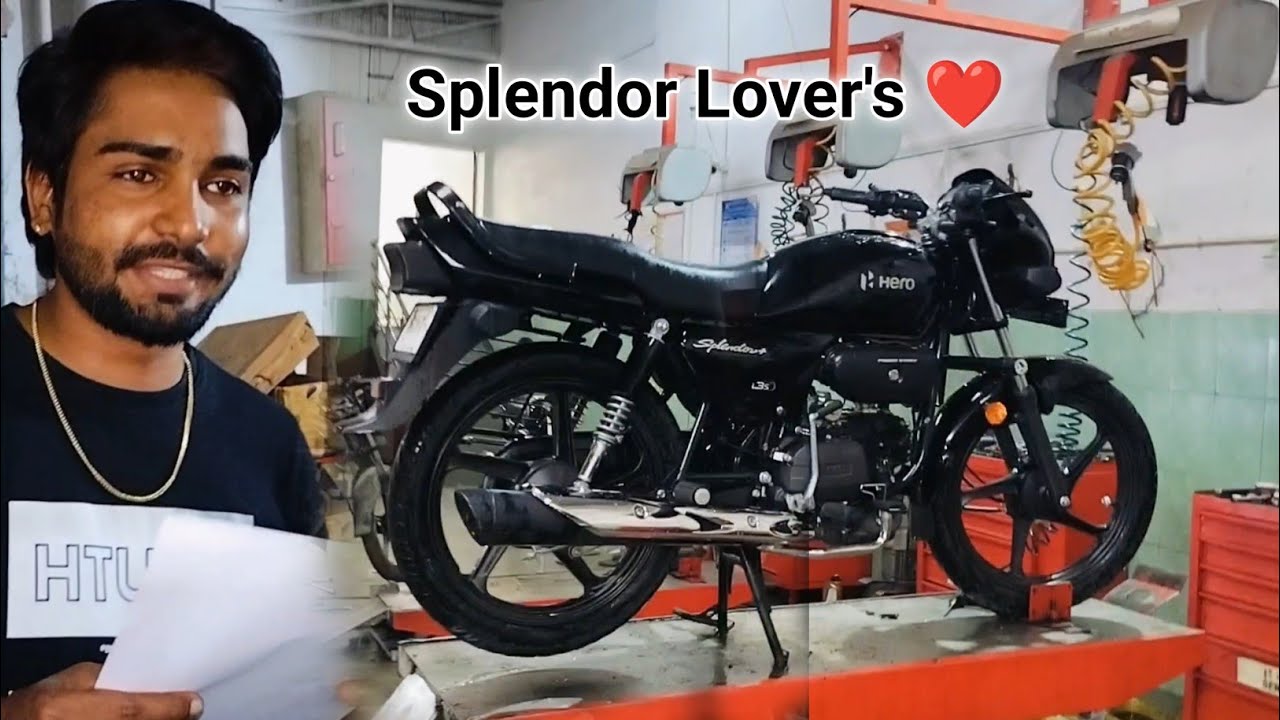 Splendor Lover's 🏍️ || Modified Bike 🥰 || Full Bike Servicing Vlog ...