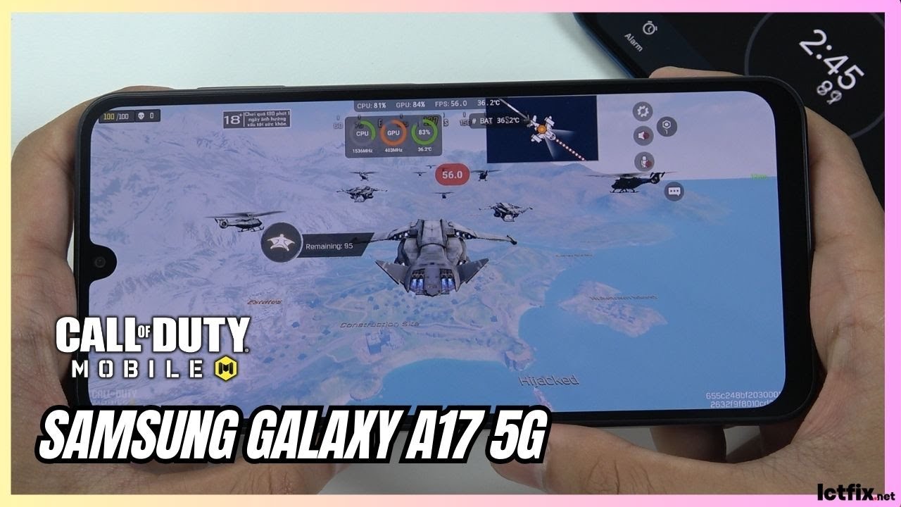 Samsung Galaxy A17 5G Call of Duty Mobile Gaming test CODM | Exynos ...