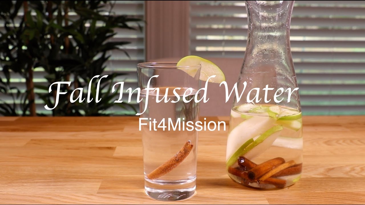 Fall Infused Water 🍐 - YouTube