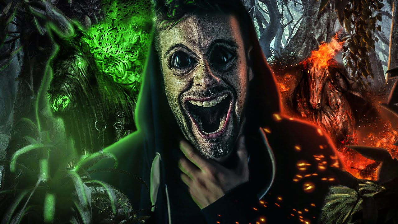 HALLOWEEN EN FORÊT, très mauvaise idée... THREAD HORREUR - YouTube