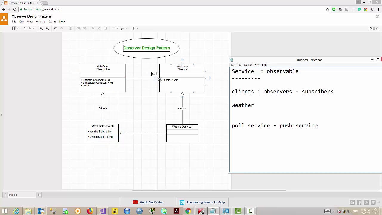 Observer Design Pattern - Arabic - YouTube