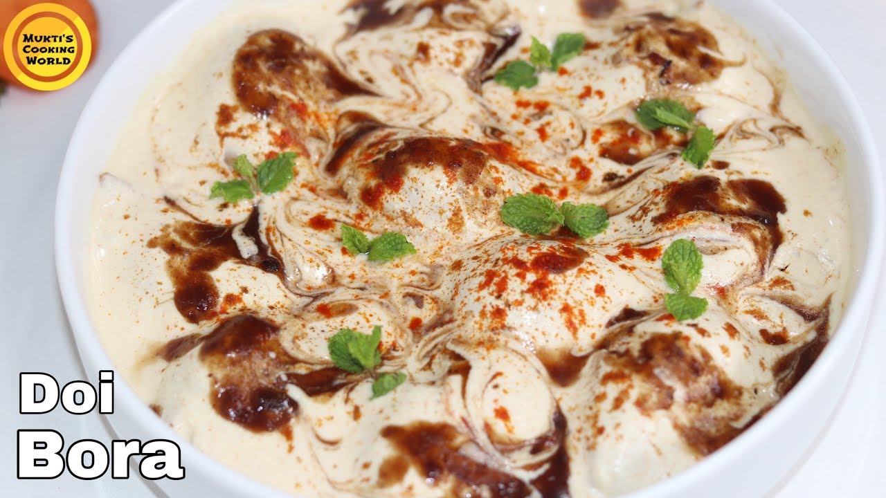 বেসন দিয়ে তৈরি ইনিস্ট্যান্ট দই বড়া ॥ Instant Doi Bora Recipe Ramadan ...