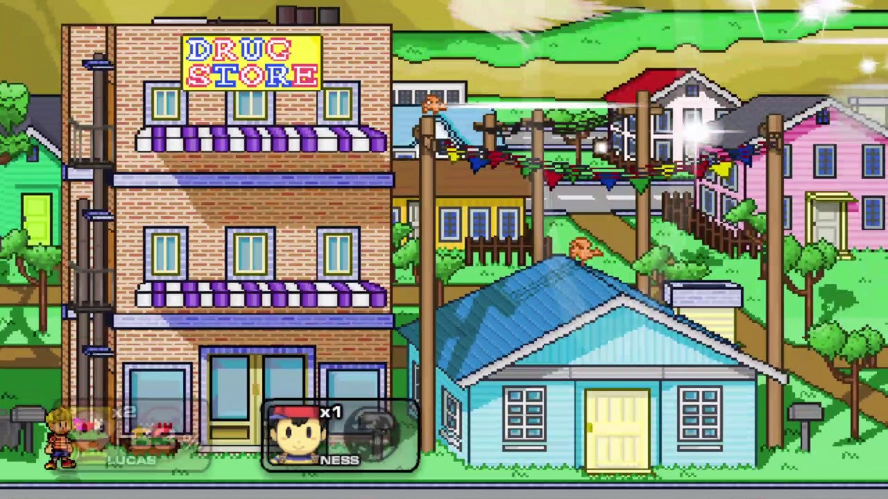 SSF2- Lucas vs Ness - YouTube