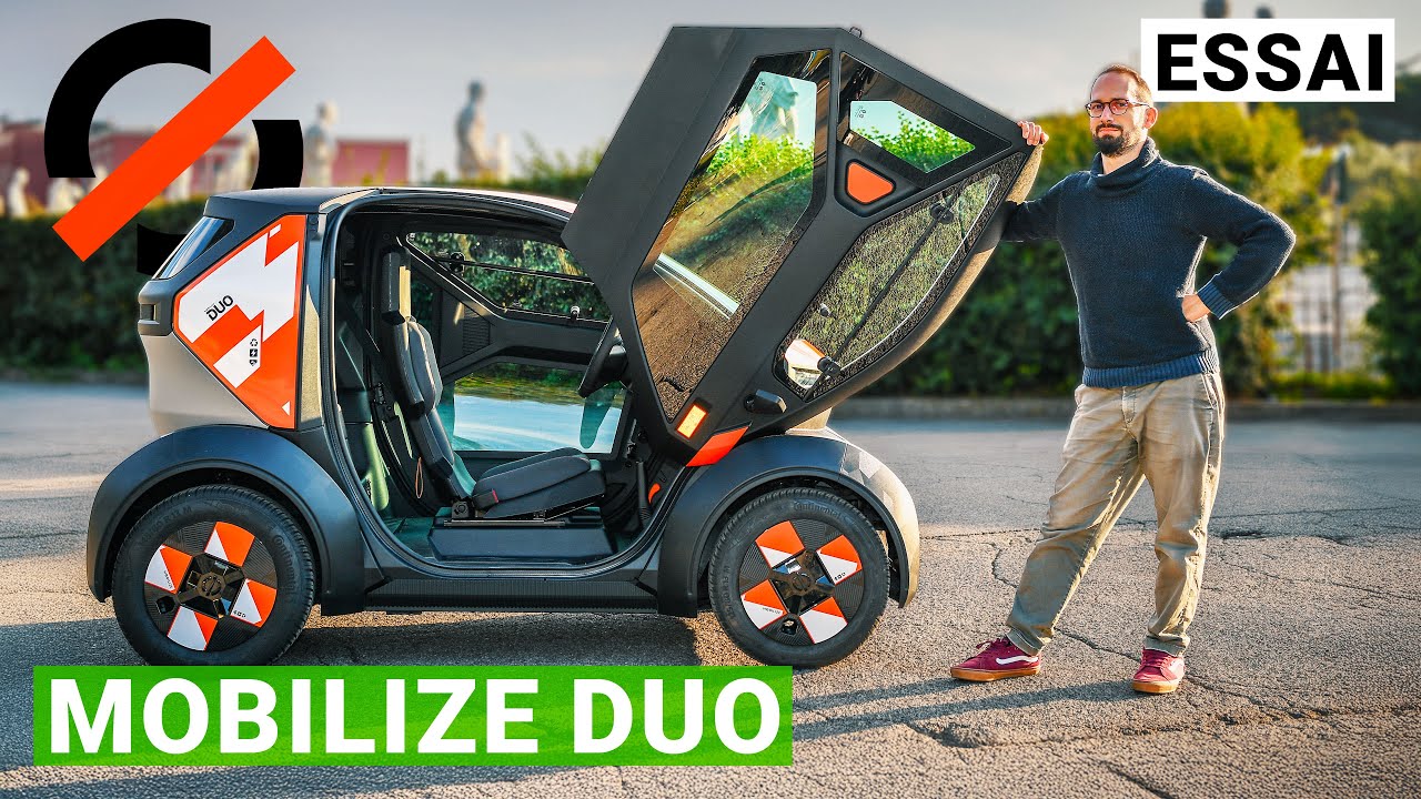 Essai Mobilize Duo : le Renault Twizy 2.0 ennemi de la Citroën Ami ...