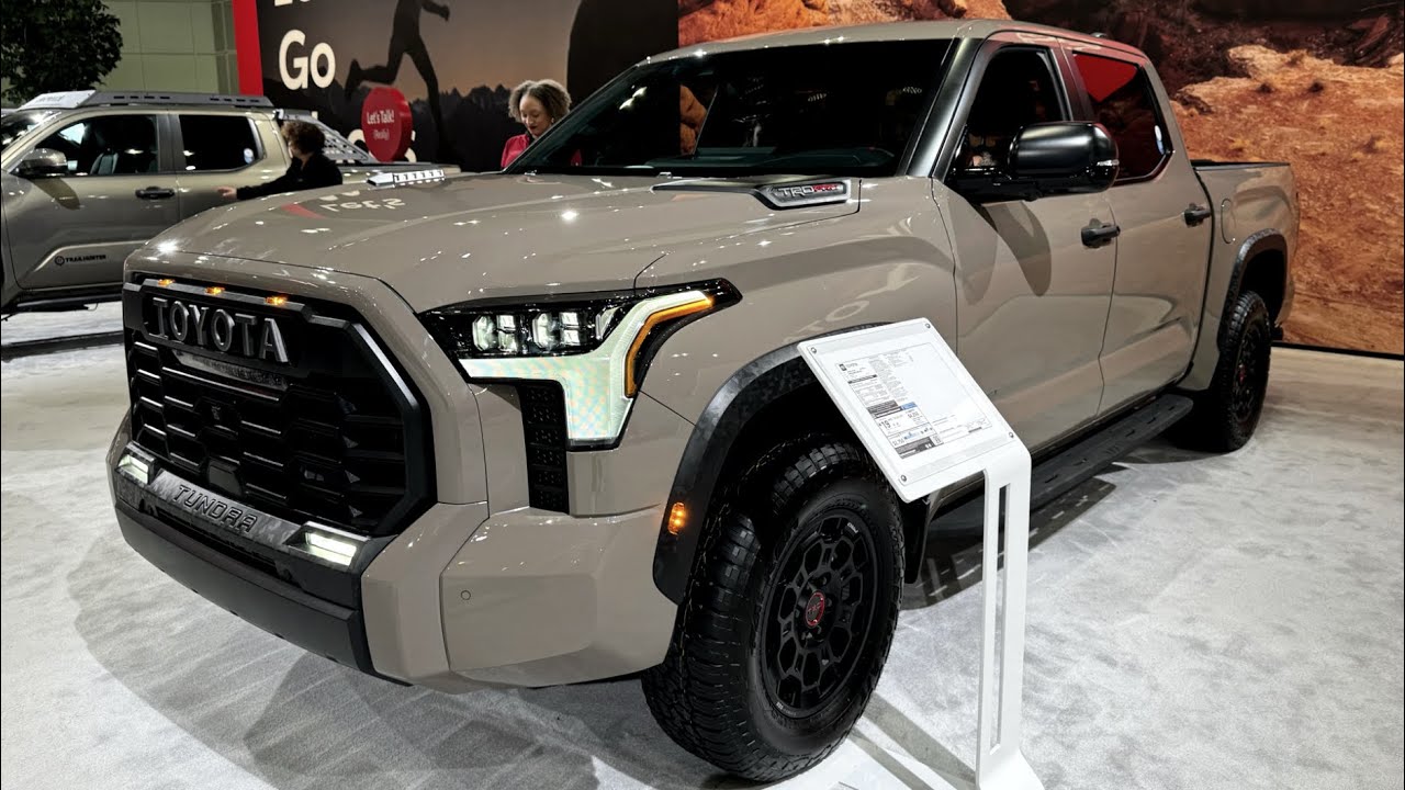 [4K] 2025 Toyota Tundra TRD Pro First Look - LA Auto Show 2024 - YouTube