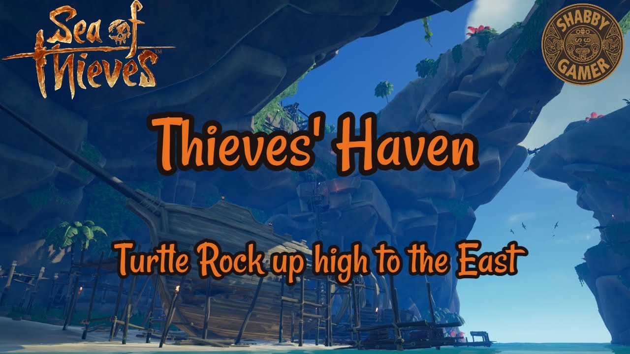 Turtle Rock Up High To The East | Thieves Haven | Sea Of thieves Riddle ...