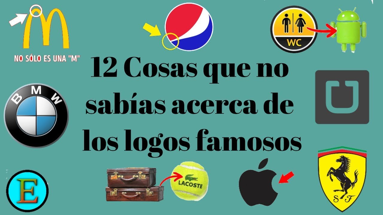 12 Cosas Que No Sabias Acerca De Los Logos Famosos - YouTube