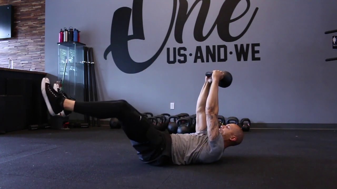 Kettlebell Reverse Crunch | How To - YouTube