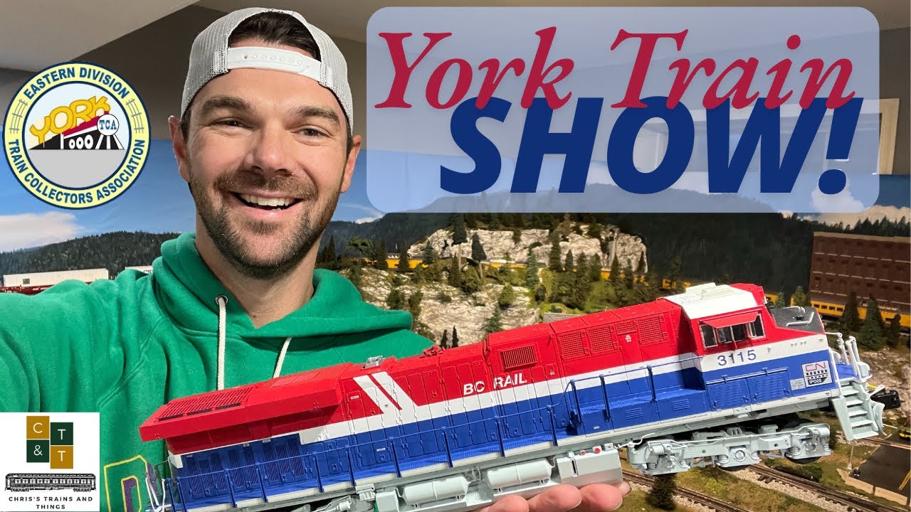 Fall York Train Show! Layouts, Trains, and Fun! - YouTube