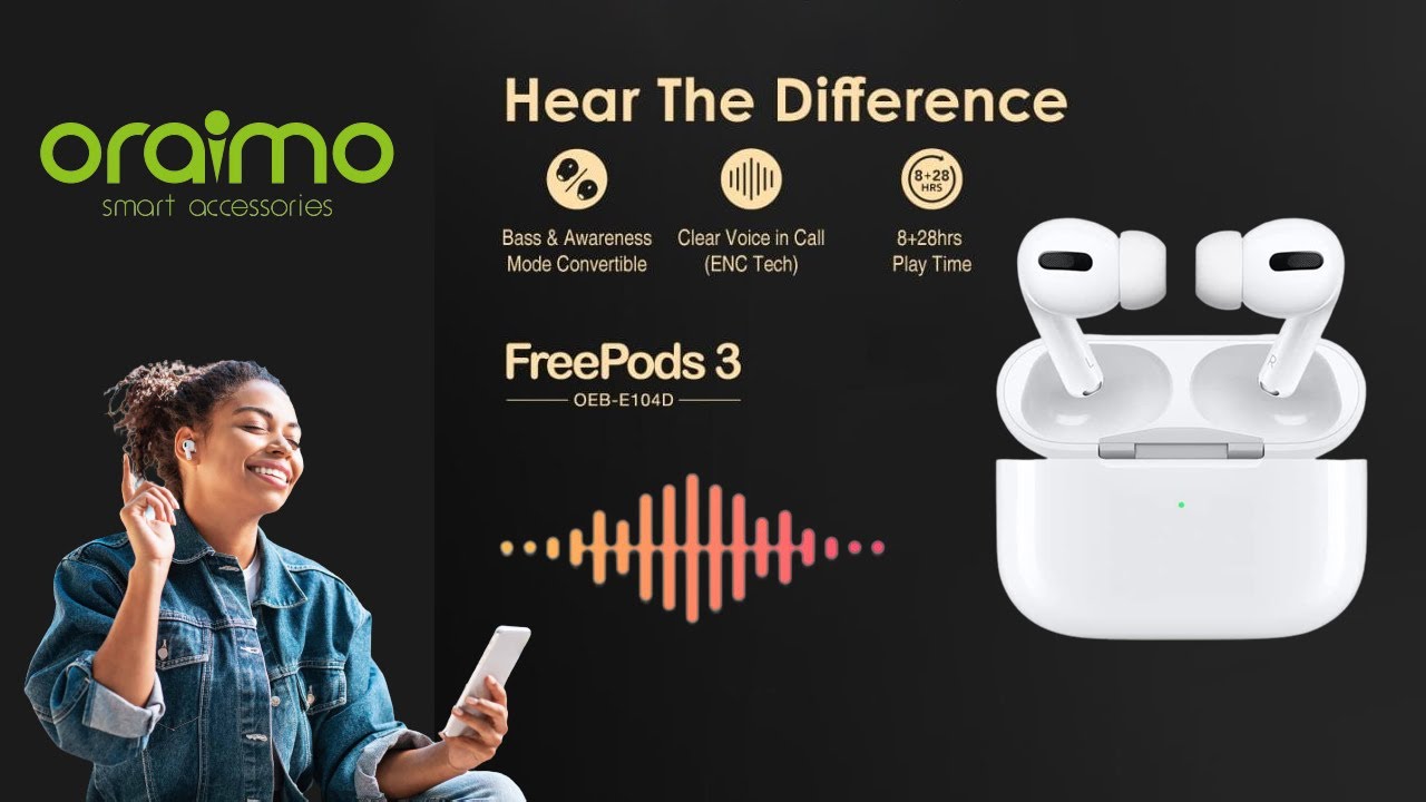 Airpods ka Baap......?ORAIMO air-R03 - YouTube