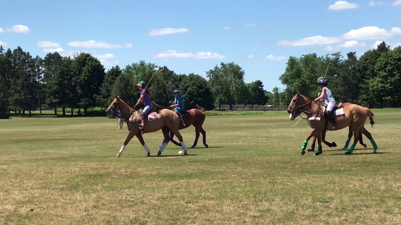 Pee Wee polo chukker 2 July 18 2018 - YouTube