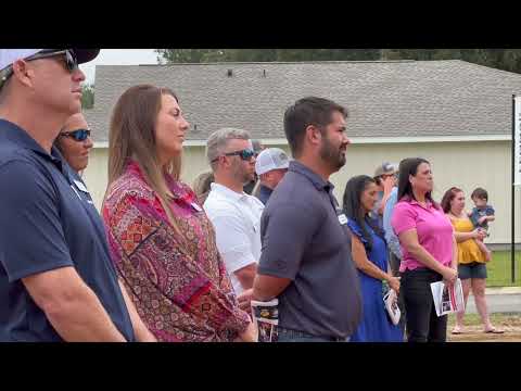 CPL Corey Dingman Groundbreaking for Helping a Hero, Lennar and Bass Pro adapted home, Pensacola, FL