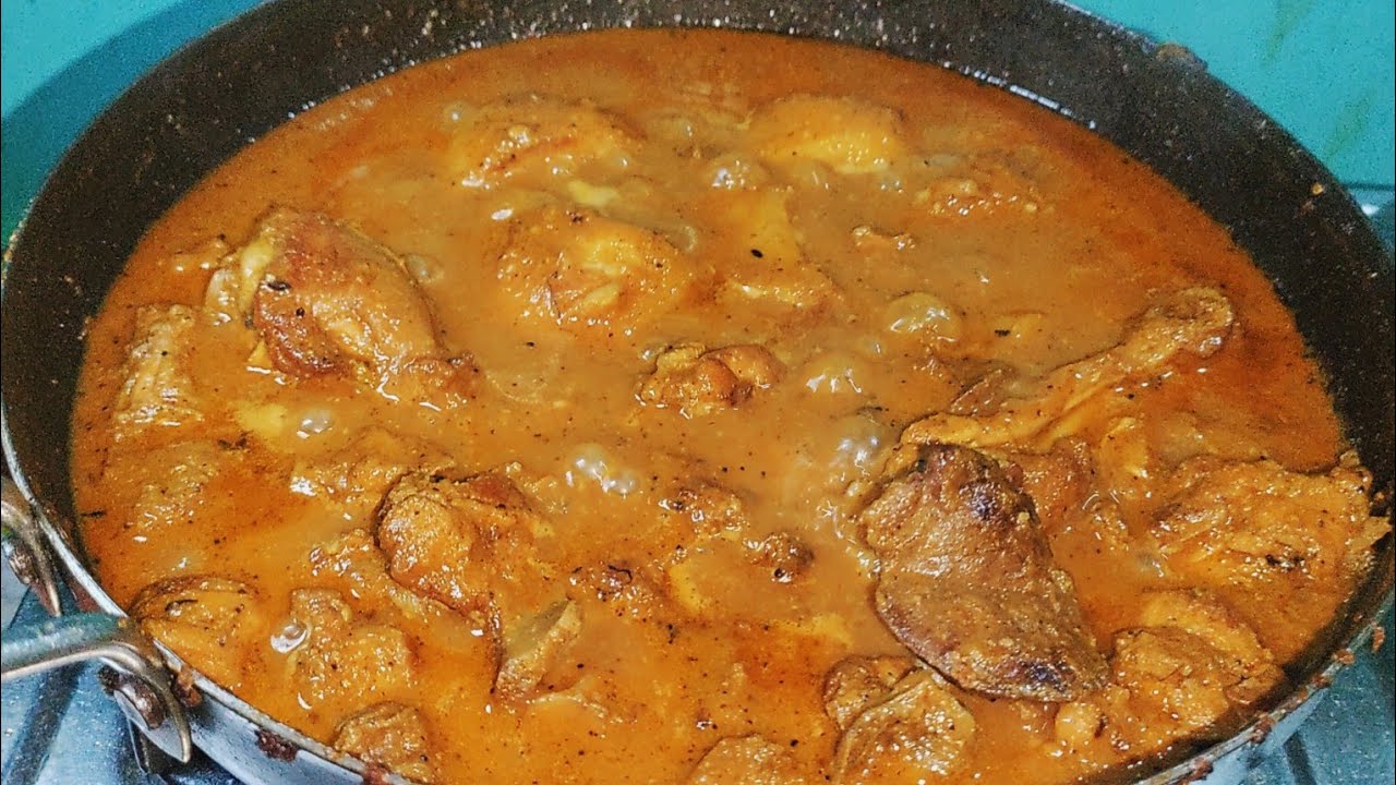 Chicken lababdar recipe/ easy yet testy chicken lababdar - YouTube