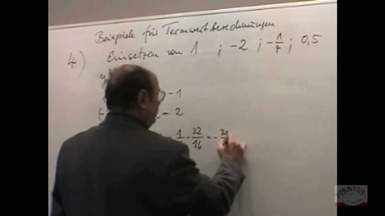 741 - Gleichungen - Termwertberechnung - Beispiele 4 - YouTube