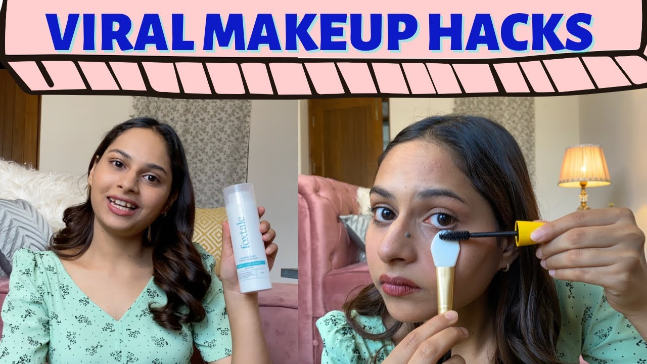 VIRAL MAKEUP HACKS - YouTube