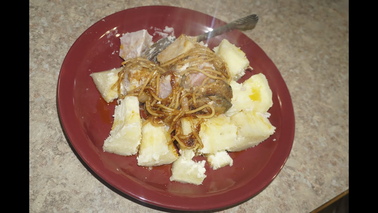 How to prepare cocoyam Stew - YouTube