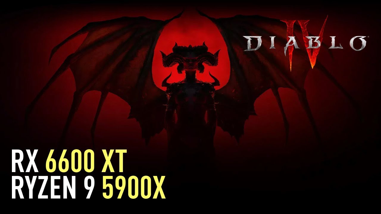 Diablo 4 - RX 6600 XT | Detailed Benchmark | 1440p | 1080p | Beta - YouTube
