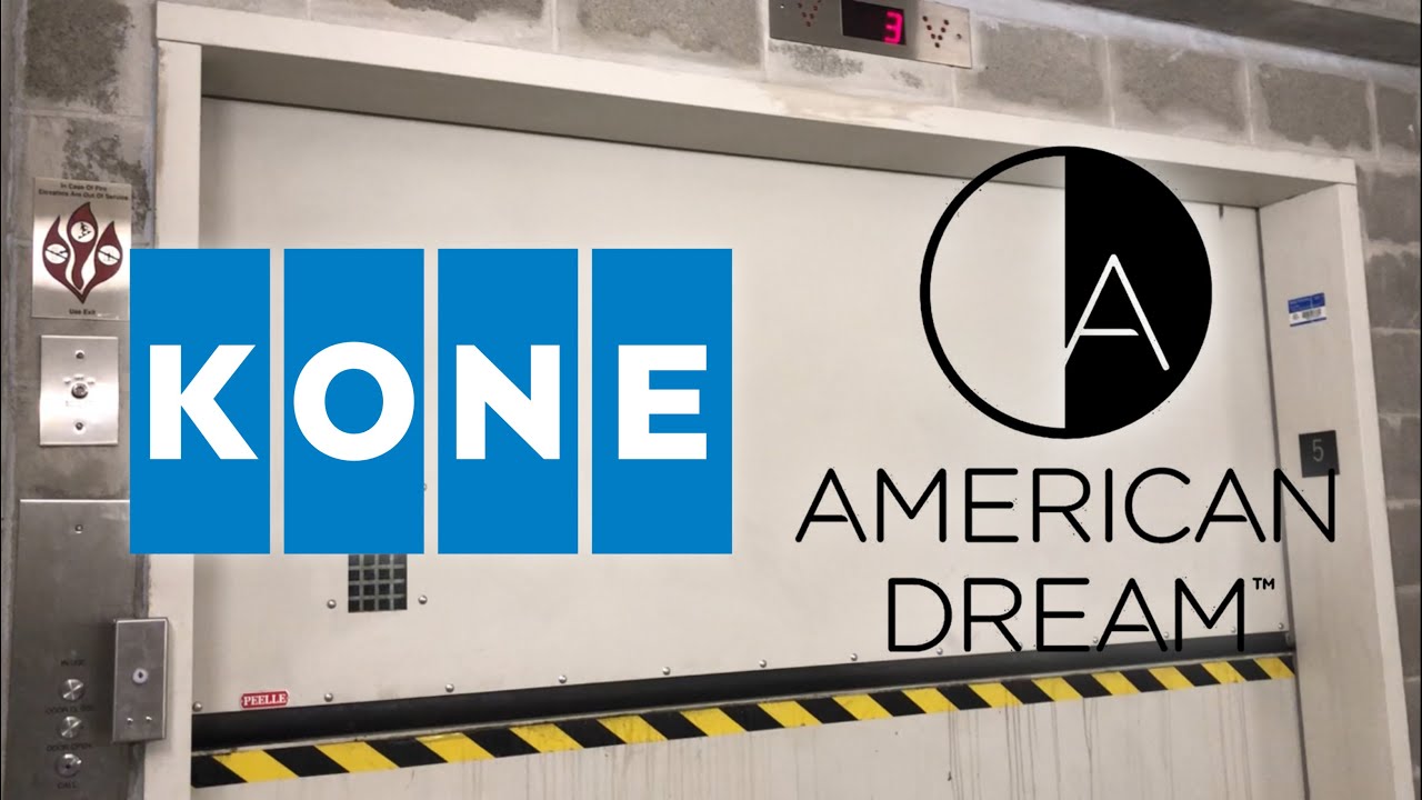 KONE Traction Freight Elevator - American Dream Mall - East Rutherford ...
