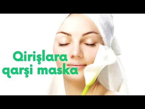 QIRISLARA VE SIZANAQ LEKELERINE QARSI BANAN MASKASI |  FACE MASK #antiaging | Arzu Mirza