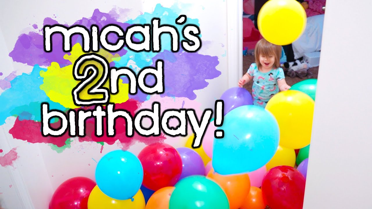 MICAH'S 2ND BIRTHDAY PARTY SPECIAL! - YouTube