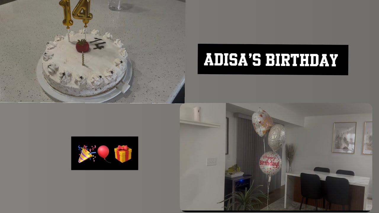 Adisin 14-ti rodjendan 🫠🥳 - YouTube