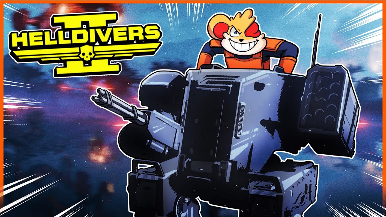 MECHS HAVE ARRIVED AND THEY ARE AMAZING !!![HELL DIVERS 2] w/CARTOONZ ...