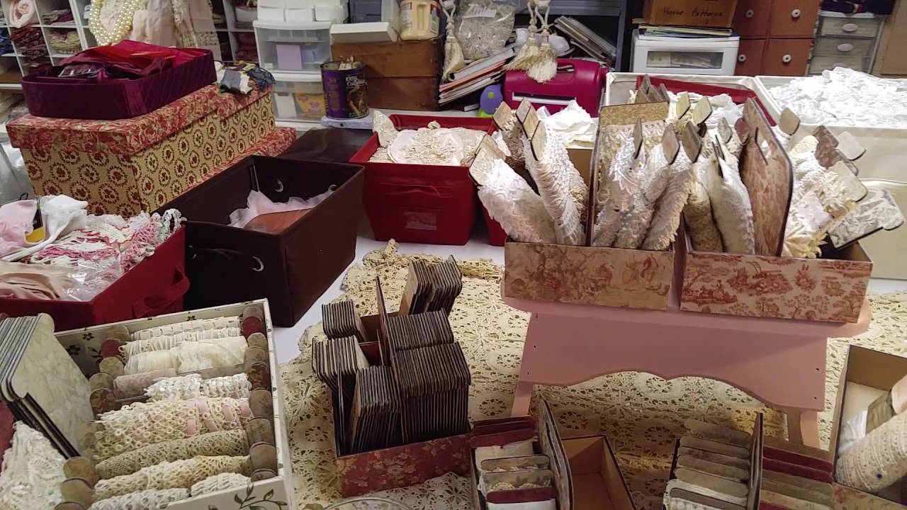 Part 3 of My New Lace Storage Method From Fernlidesigns - YouTube