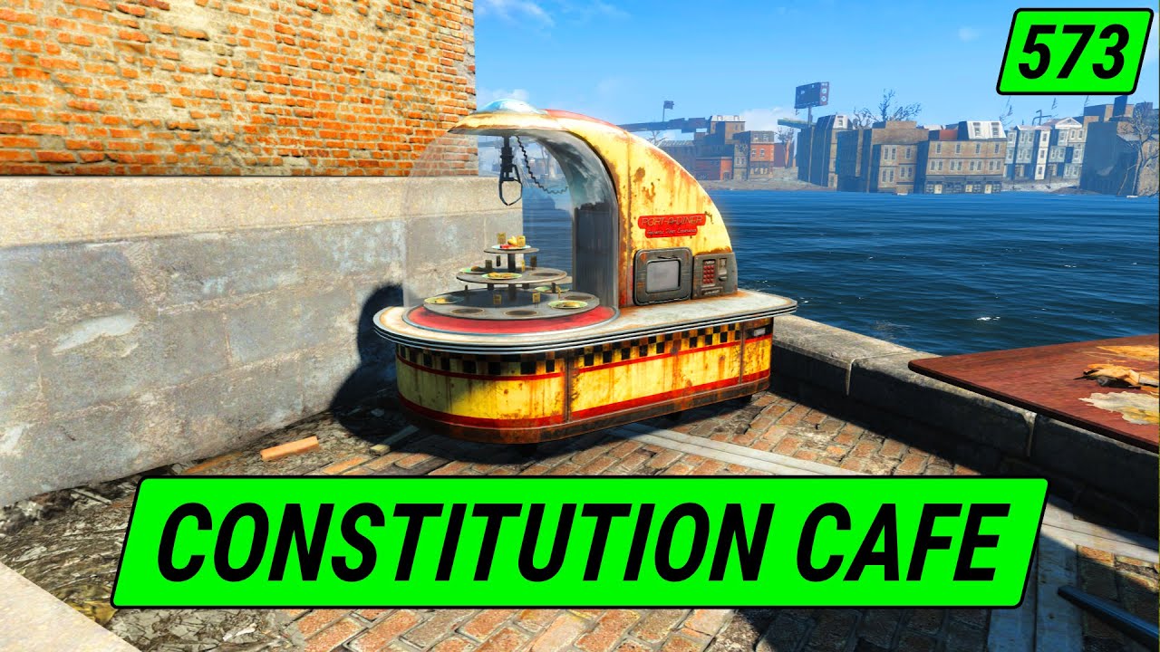 The Abandoned Constitution Cafe | Fallout 4 Unmarked | Ep. 573 - YouTube
