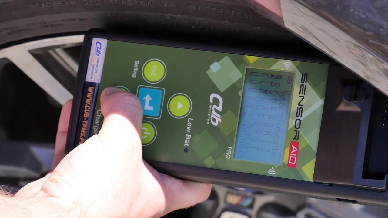 FELGEO.PL - SENSOR AID 3.0 CUB - Diagnozowanie czujnika tpms - YouTube